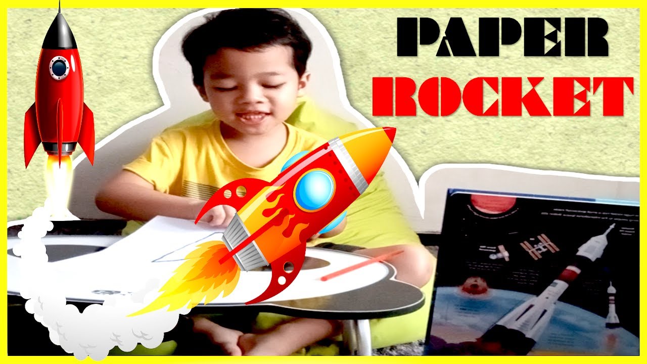 MEMBUAT ROKET DARI KERTAS | HOW TO BUILD A PAPER ROCKET | AN ...