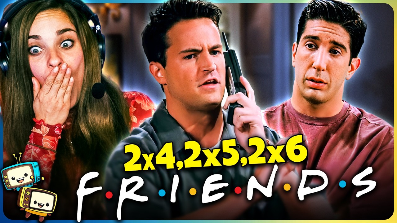 FRIENDS (1994) Season 2 Episodes 2x4, 2x5, & 2x6 Reaction! | First Time ...