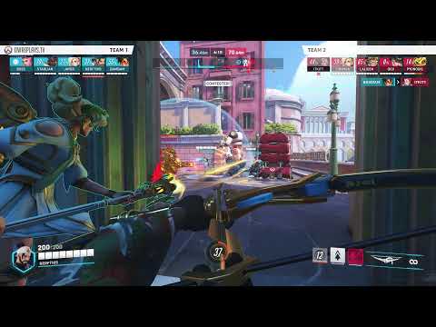 Hanzo Coloseum 1v5 flank by NERFTHIS — Overwatch 2 Replay GFZYT1