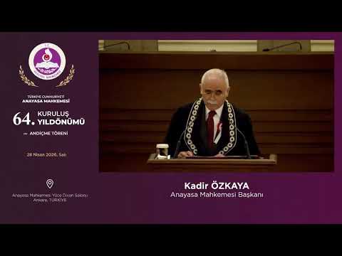 AYM Başkanı Kadir Özkaya’dan Kul Hakkı, Firavun ve Nemrut Göndermesi “Gücünüz Sizi Kurtaramaz!”