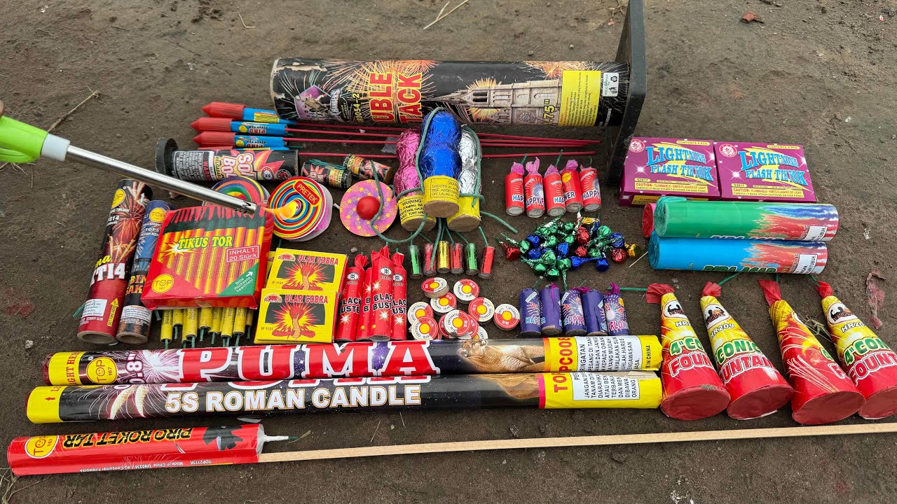 NYALAIN KEMBANG API, PETASAN DAN MERCON SPESIAL TAHUN BARU 2025 ...