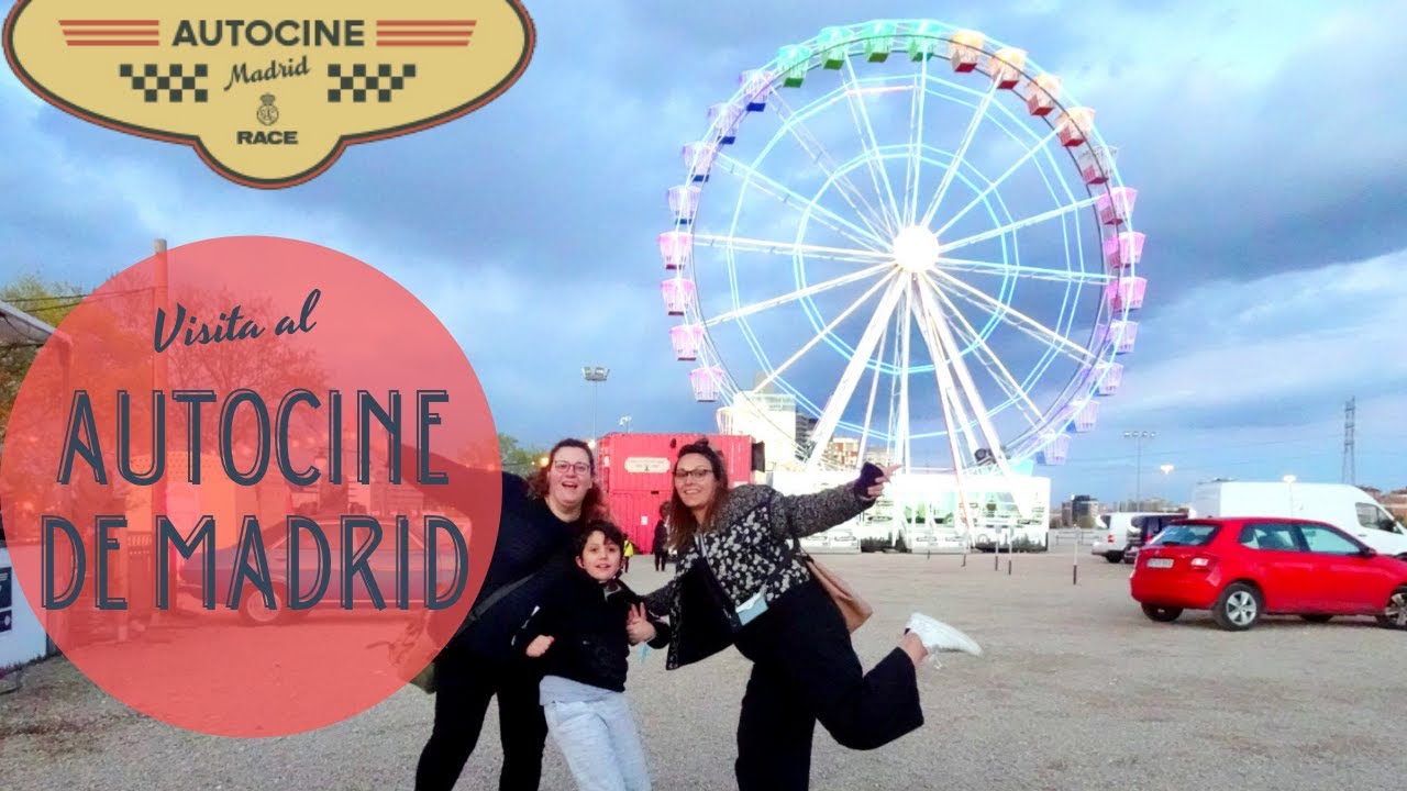 Visitamos el AUTOCINE MADRID RACE - YouTube