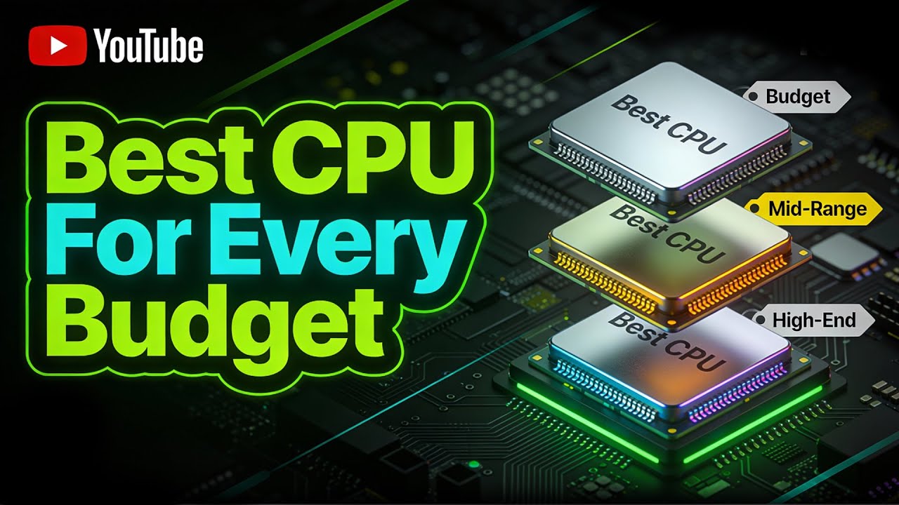 Best Gaming CPU To Buy in 2025 🛑 Best Gaming CPU - YouTube