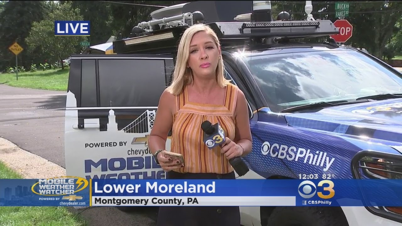 Mobile Weather Watcher Tracking Storm Expected Later Today - YouTube