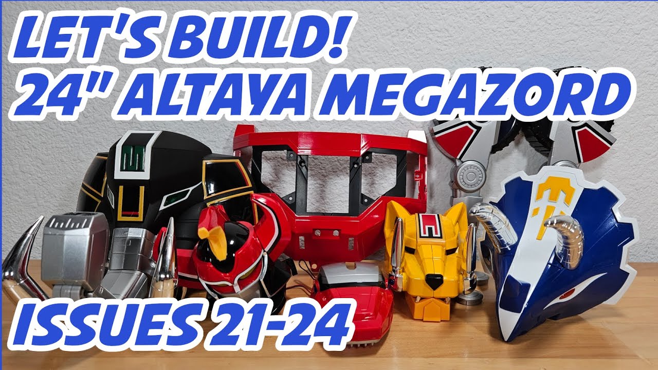 Let's Build: Megazord Model Kit 21-24 from Altaya - YouTube