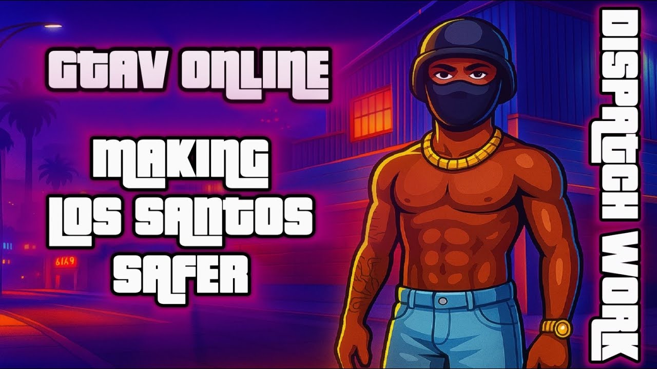 GTAV Dispatch work in public lobby , make money easy quick #gta # ...