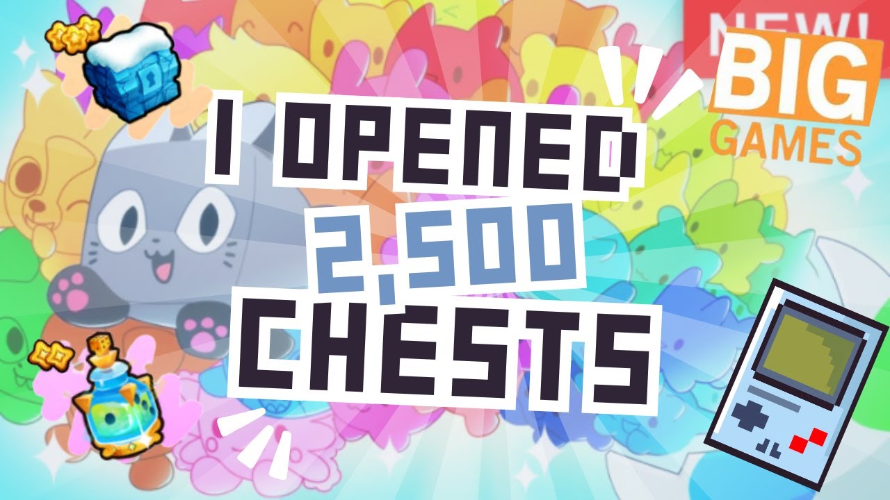 i opened 2,500 FROZEN CHESTS in Pets GO - YouTube