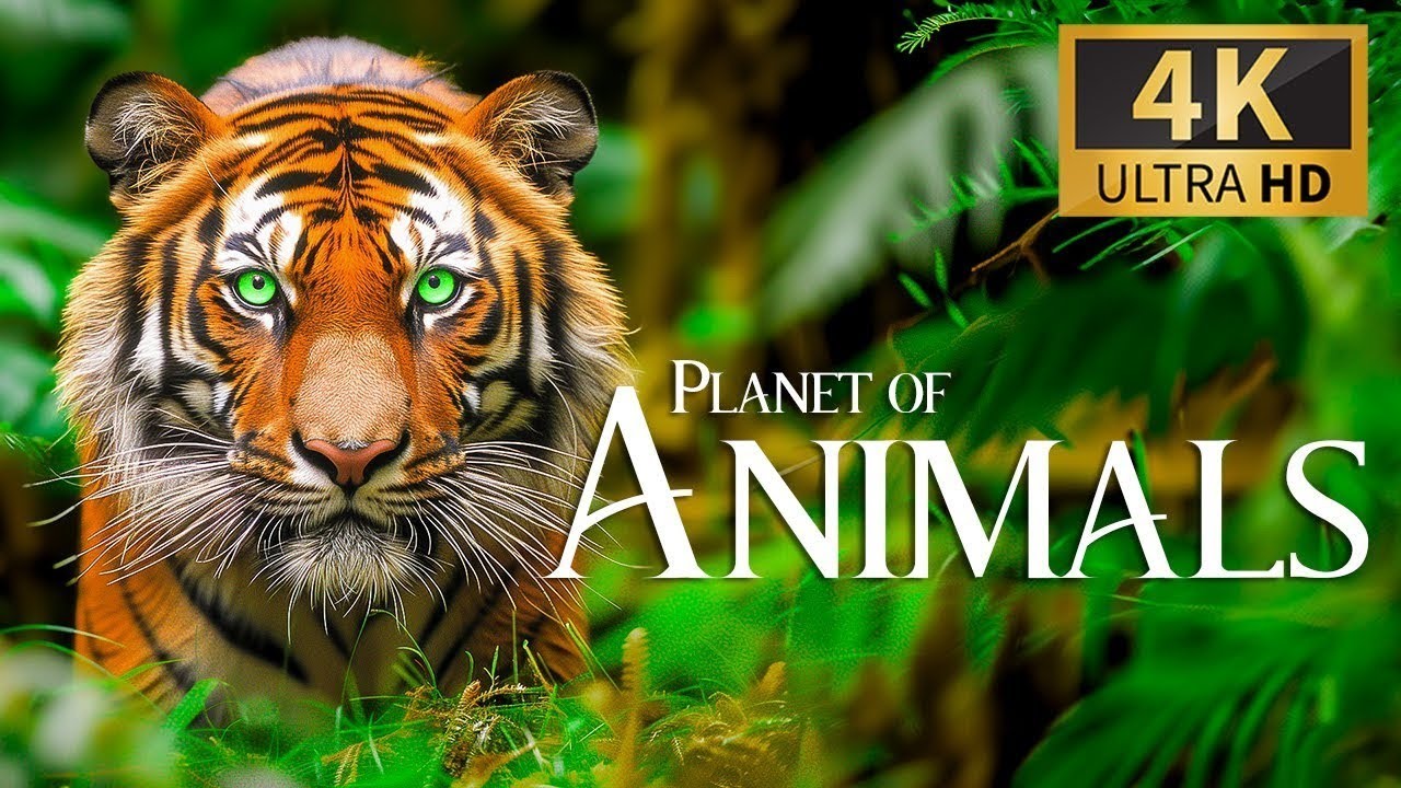 PLANET OF ANIMALS 4k Ultra HD wildlife official - YouTube