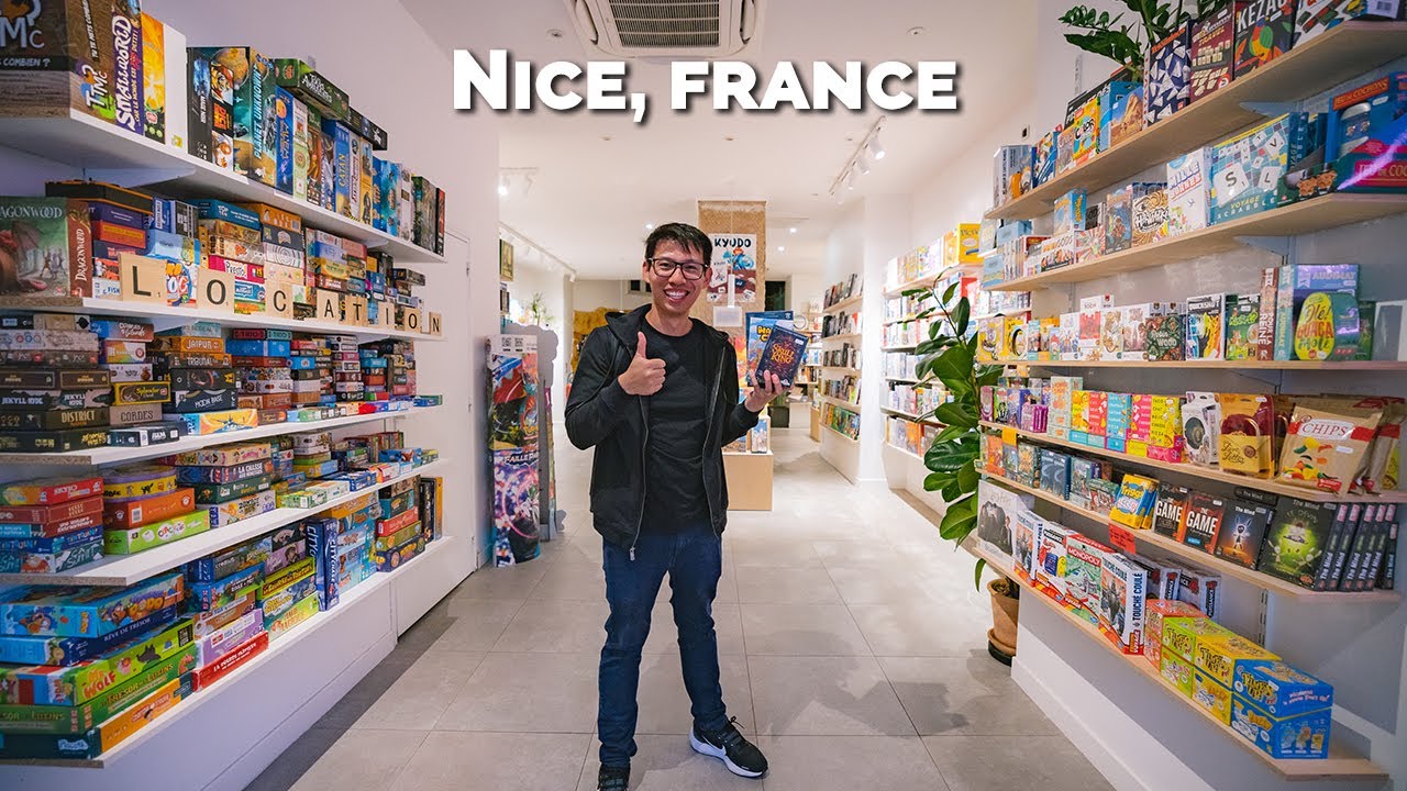 Visiting a Board Game Store in France! - YouTube