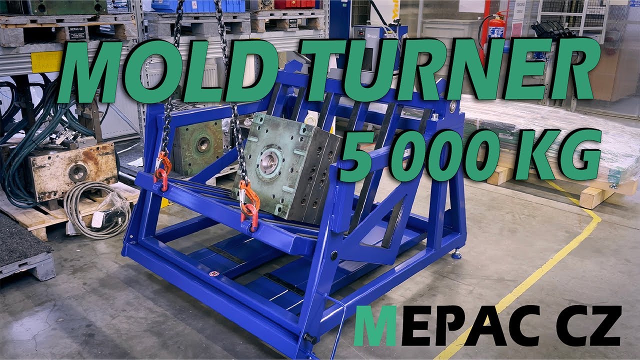 HOW TO TURN HEAVY OBJECTS - Mold Turner KC 5000 - YouTube