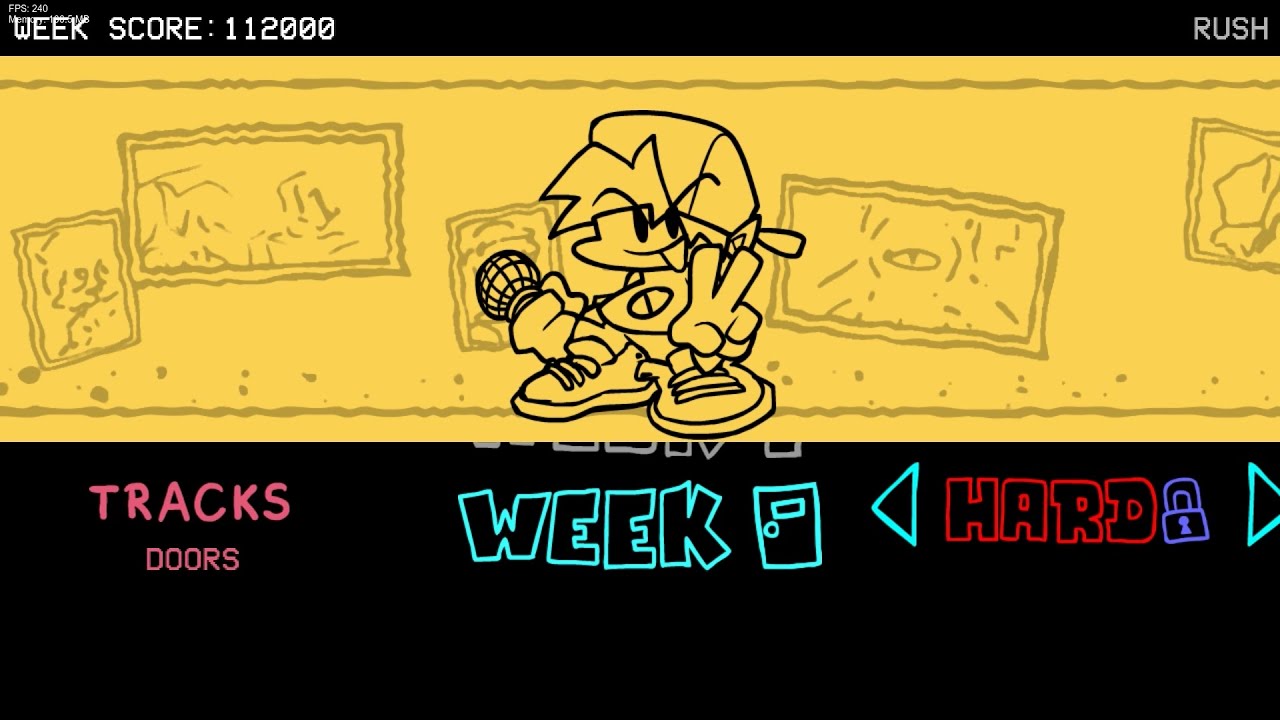 FNF Vs Rush (Doors Song) - YouTube