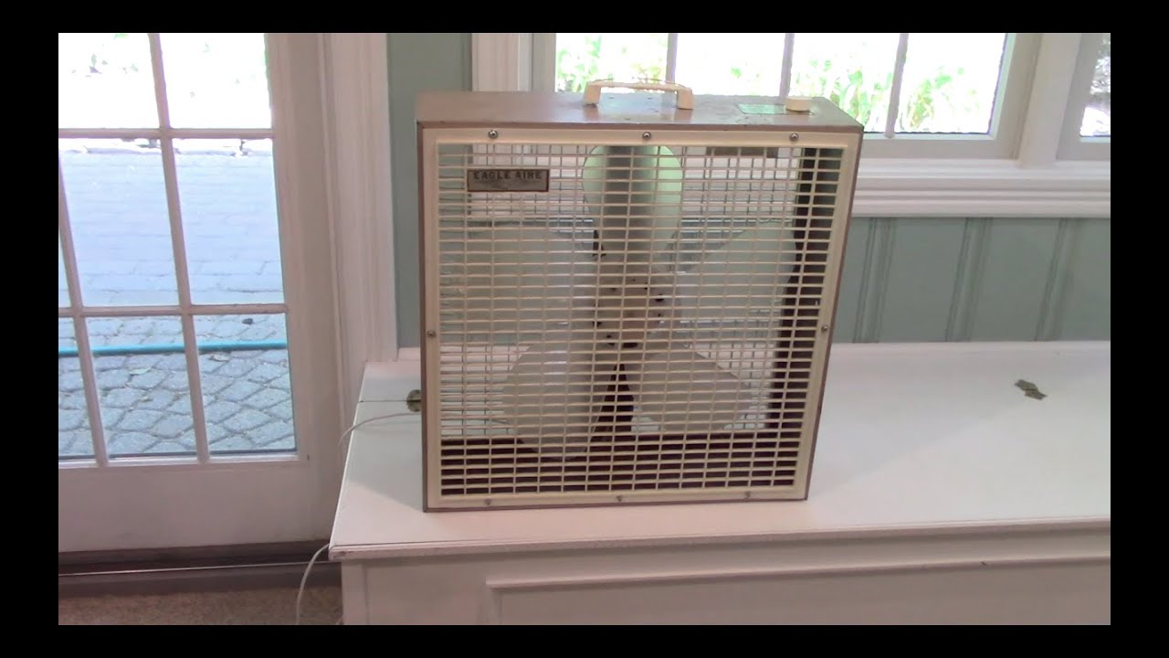 Vintage Eagle Aire (Frigid) Box Fan - YouTube