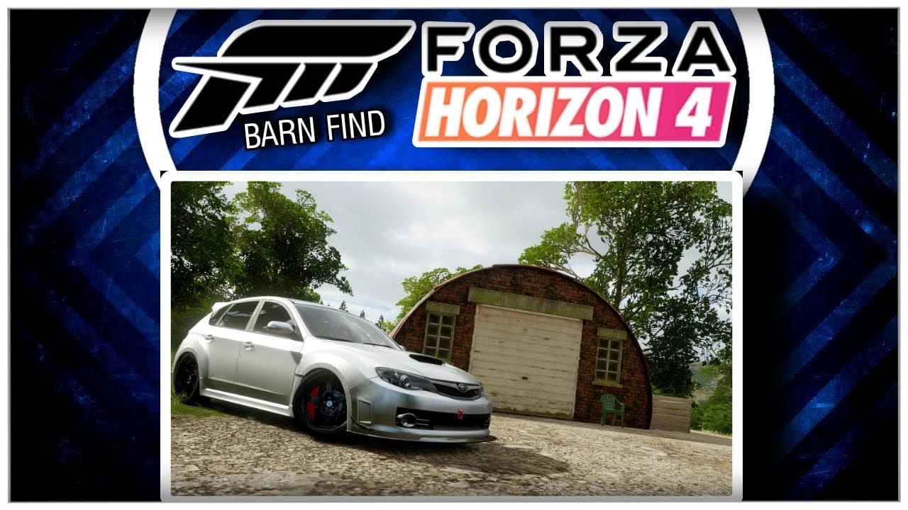 Forza Horizon 4 AshBrook Barn Find - YouTube