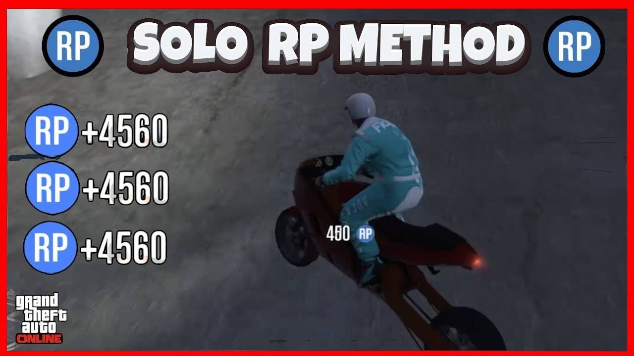 *SOLO* RP Farm Method - NO REQUIREMENTS - GTA Online Stunt Races - YouTube