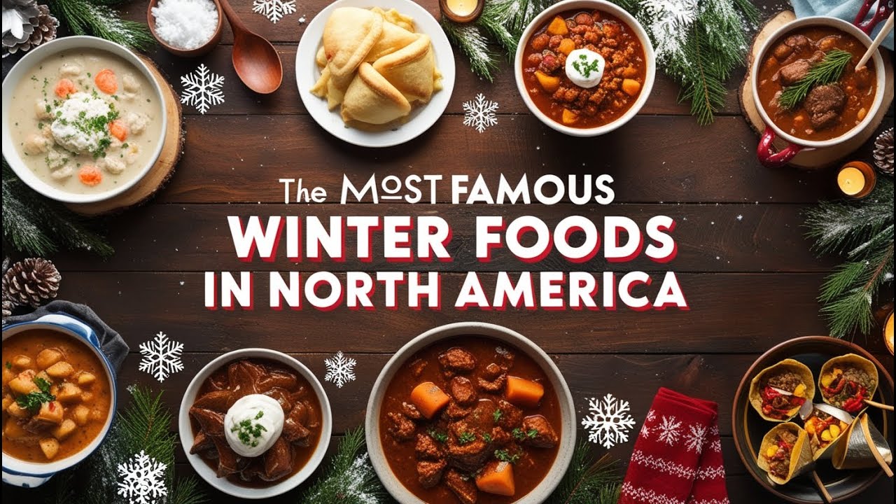 The Most Famous Winter Foods in North America - YouTube
