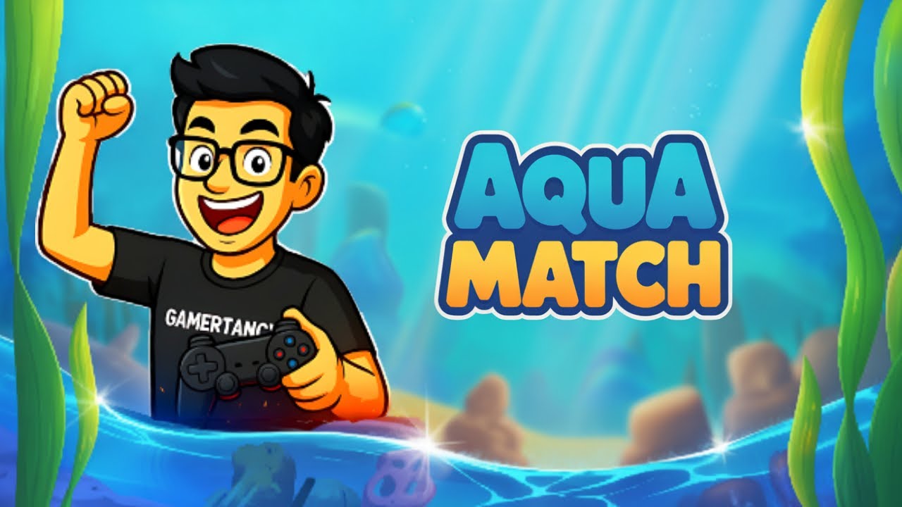 Playing Aqua Match Game on Android | Complete Mobile Gameplay Guide ...