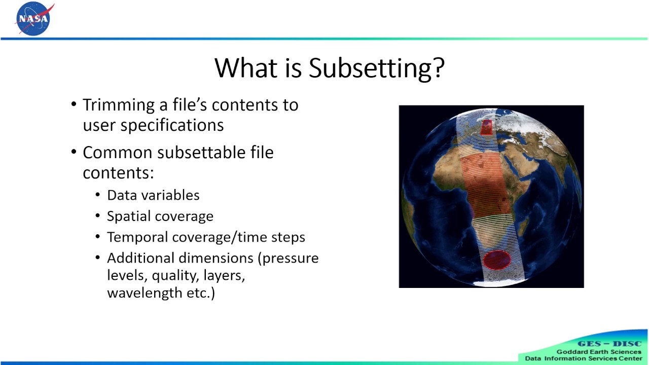 EGU/AGU/ESIP Virtual Data Help Desk 2020 - NASA GES DISC Level 2 ...