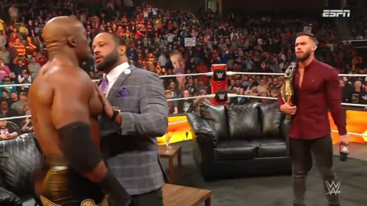 Austin Theory en el VIP Lounge, Bobby Lashley interrumpe - WWE RAW 30 ...