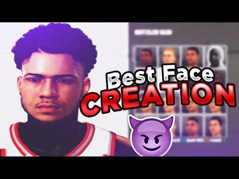 •THE BEST FACE CREATION ON NBA 2K19‼️ CLEANEST SNAGGER AND DRIBBLE FACE ...