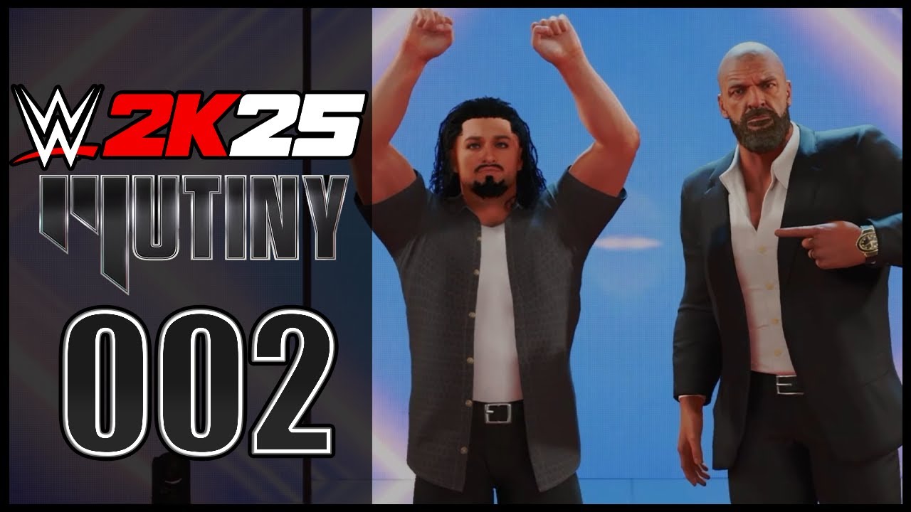 WWE 2K25 [Full HD|German] MyRise: MUTINY #02 - WWE DRAFT - YouTube