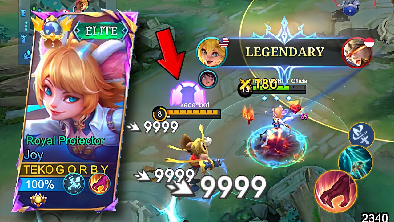 Rotasi baru Awal Game dan item Tersakit Joy, Damage joy 1hit! Joy Sky ...