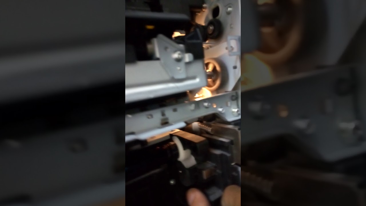 Rotation fuser c454 - YouTube