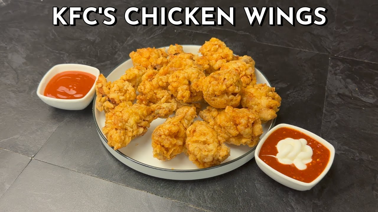 How to Make KFC Chicken Wings at Home - YouTube