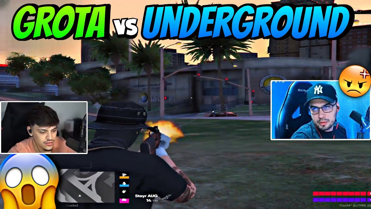 TRETA DE PISTA GROTA x UNDERGROUND🔥 GROTA ROUBOU A MOTO DA UNDERGROUND ...