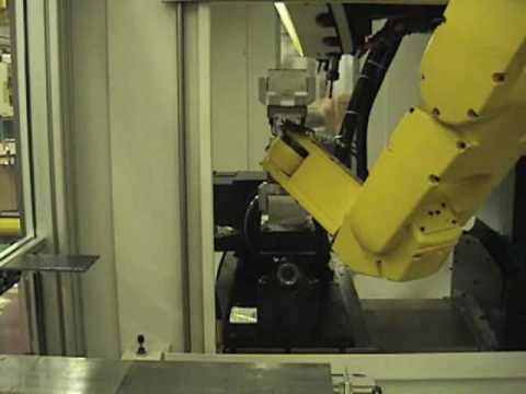 Fanuc Robodrill JobShop Cell; - YouTube