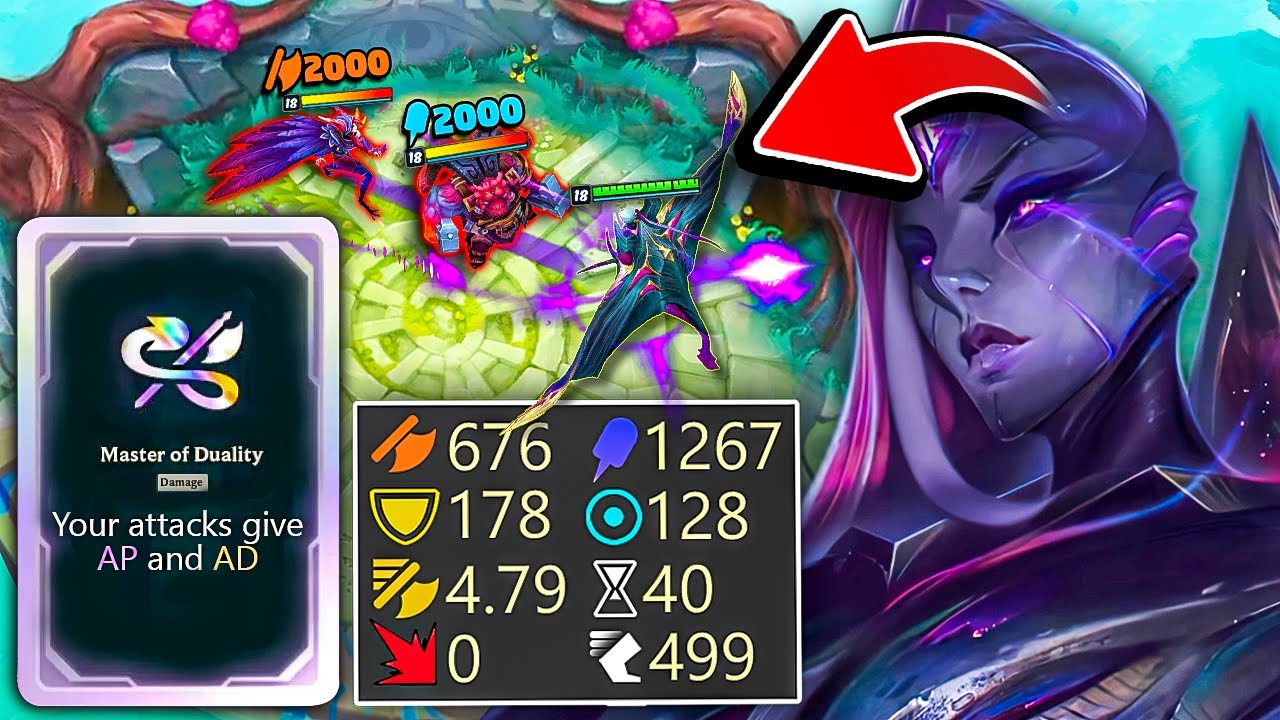 Belveth, but every attack gives me AP and AD (RIOT MESSED UP) | 2v2v2v2 ...
