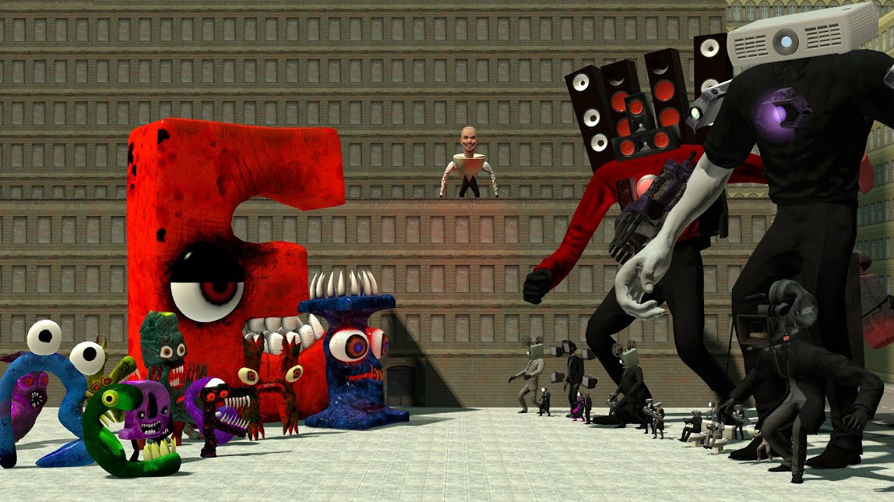 WIZARD SKIBIDI VS NIGHTMARE ALPHABET LORE | Garry's Mod - YouTube