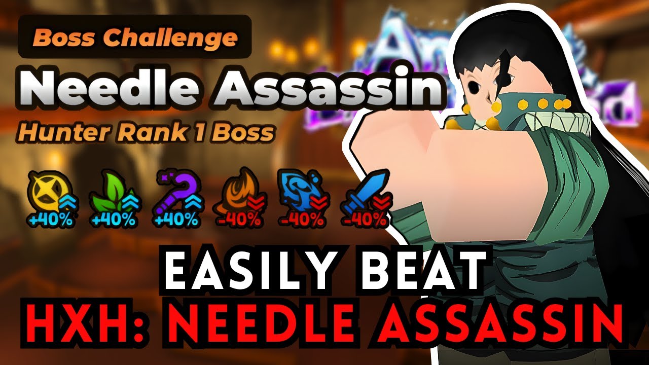 EASILY BEAT - "HUNTER TRIAL EVENT: NEEDLE ASSASSIN" 🪡 | Anime Last ...