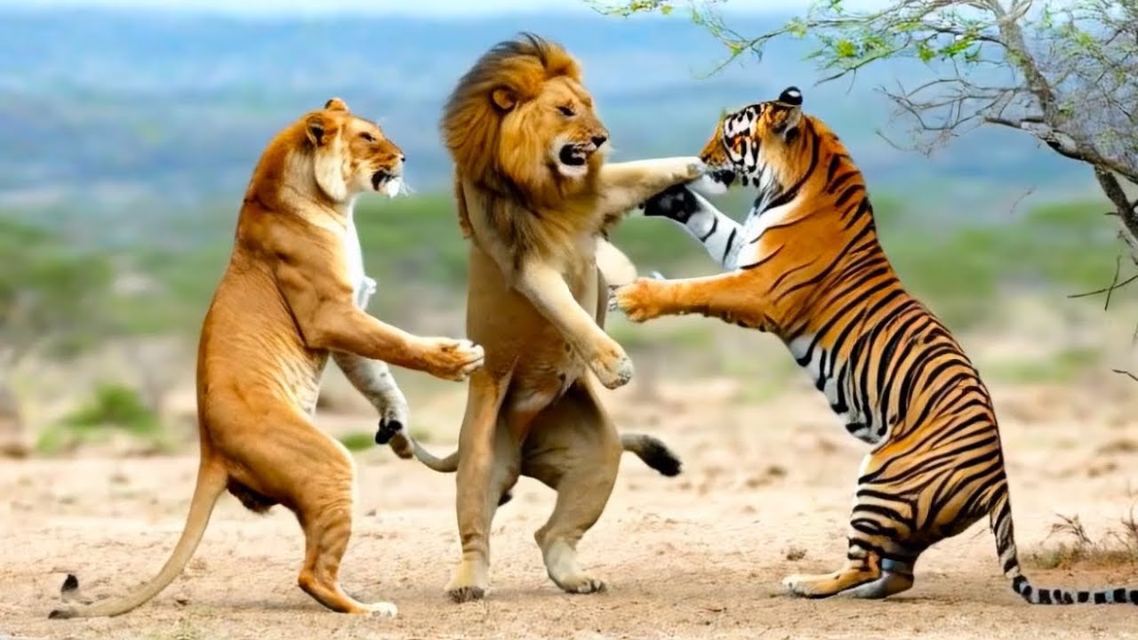 The Ultra Power Of Big Predators - YouTube