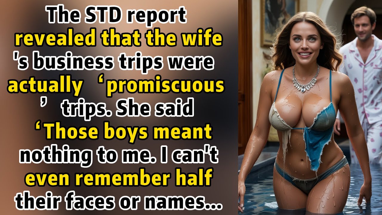 The Std Test Report Revealed That The Wifes Business Trip Was Actually
