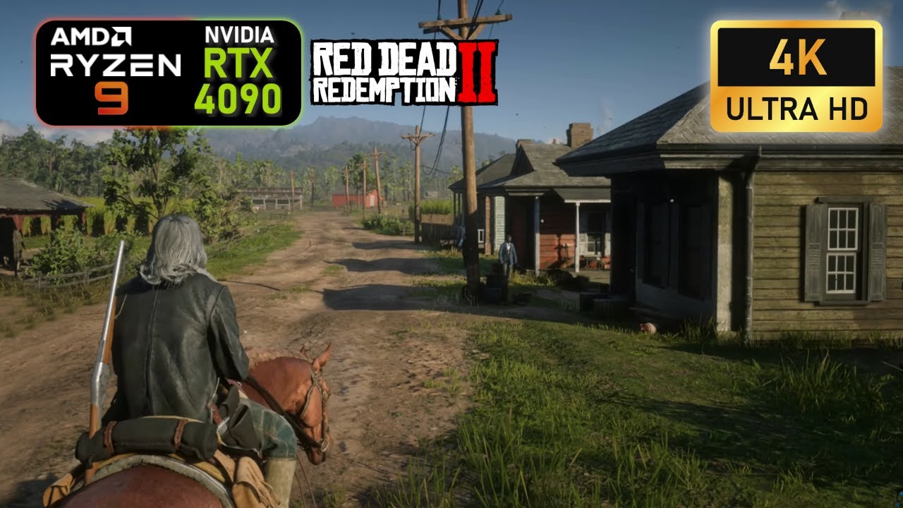 Red Dead Redemption 2 | 4K | Ultra settings | RTX 4090 | R9 7950x - YouTube