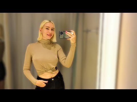 Try on Haul Clothes with Model Alice Dali | Shopping Experience