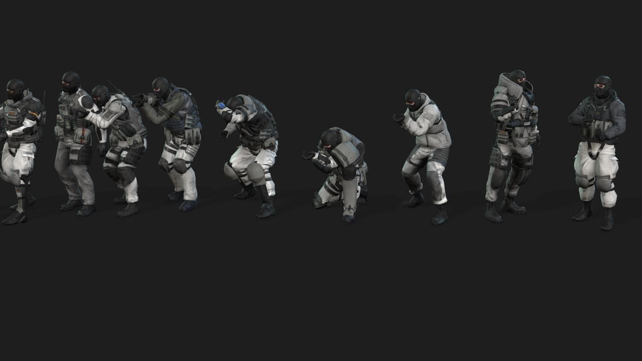 Blacklight Retribution 3D Models+animations 1 for Iclone 7,8 - YouTube