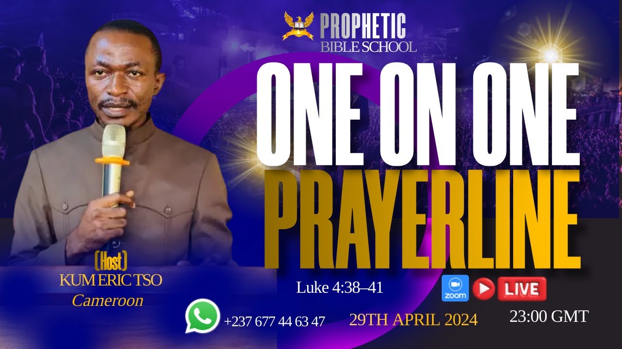 One on One Prophetic Service Online - Receive your deliverance # ...