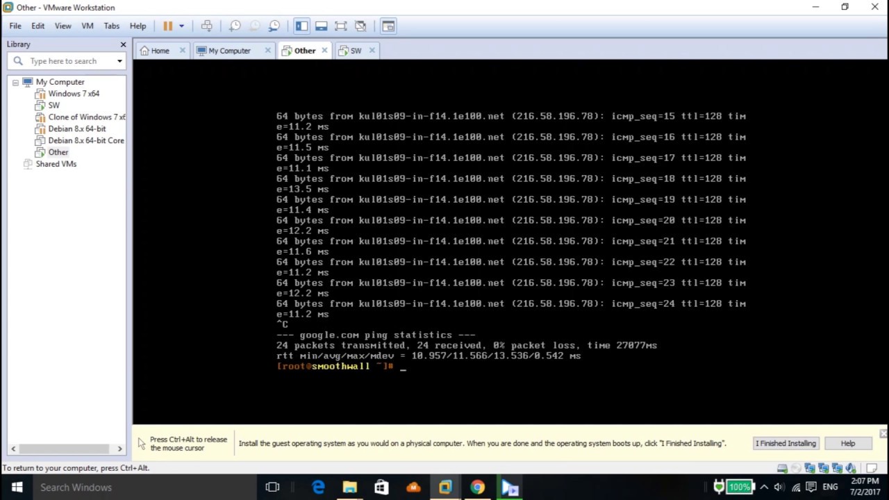 Tutorial installing and configure smoothwall - YouTube