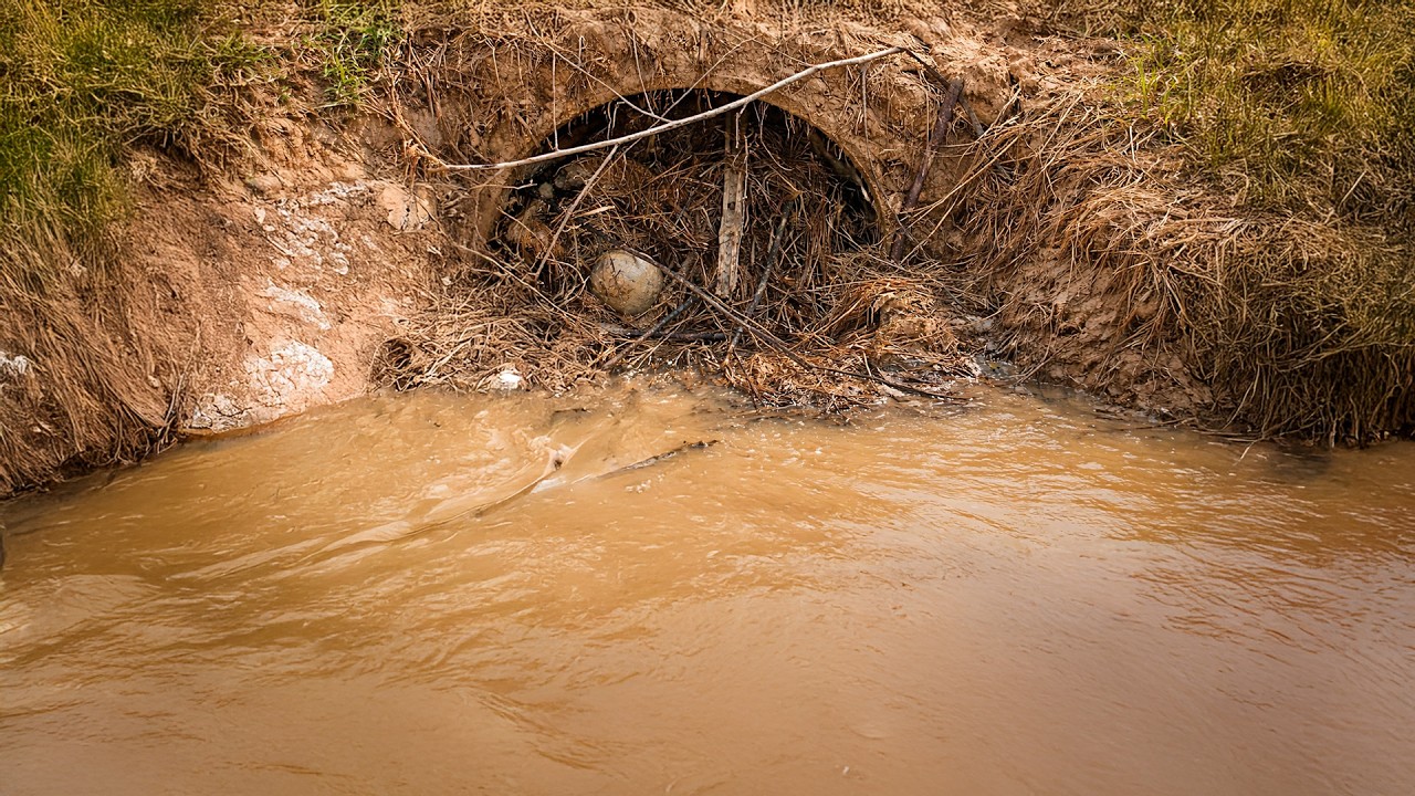 Flooded Road Rescued by Clearing Huge Culvert Debris - YouTube