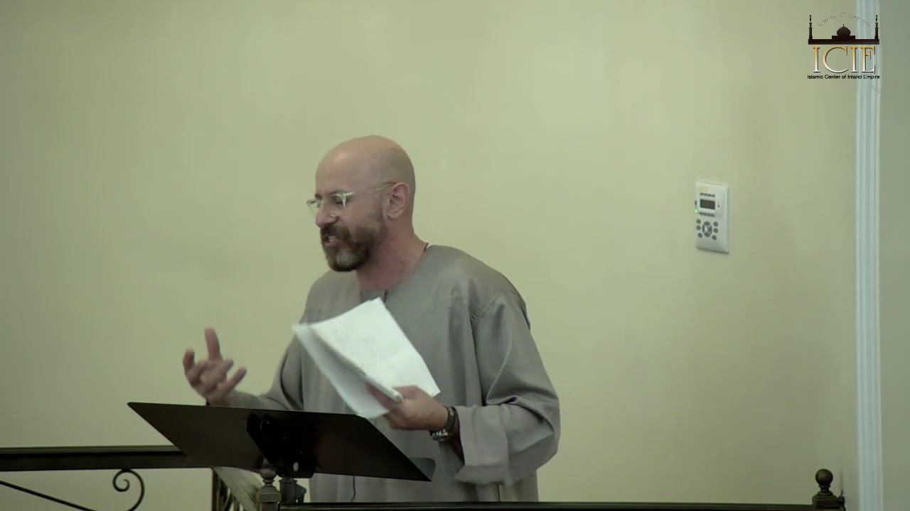 ICIE Friday Khutbah (7/13/2018) | Dr. Imad Bayoun - YouTube