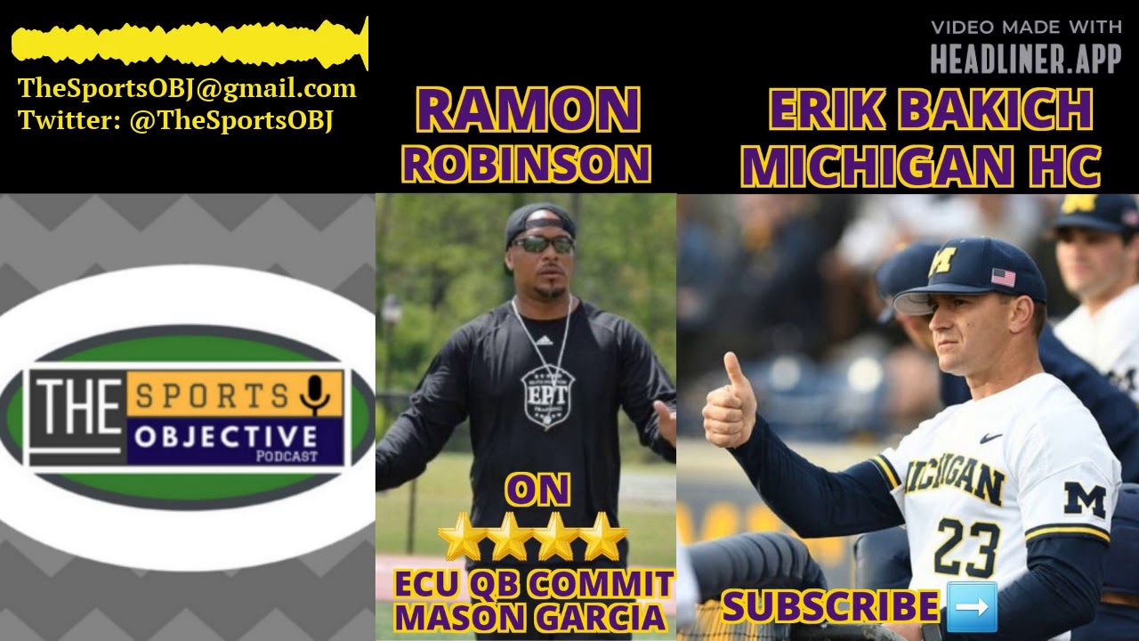 Ramon Robinson of EPT on ECU 2020 QB Commit Mason Garcia PLUS Michigan ...