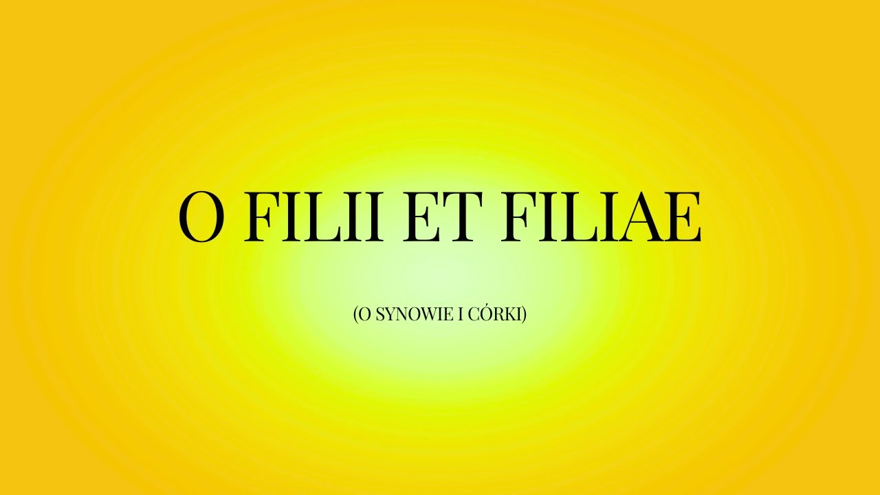 O Filii et Filiae | Anima Symphonizans - YouTube