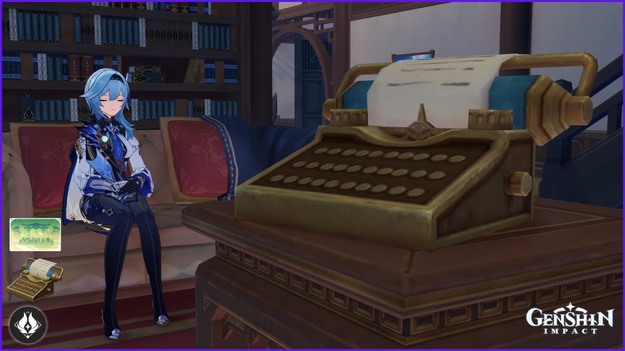 “Maison Cardinalice’s Clerk” | BP Furnisher | Fontaine 4.1 | Genshin ...