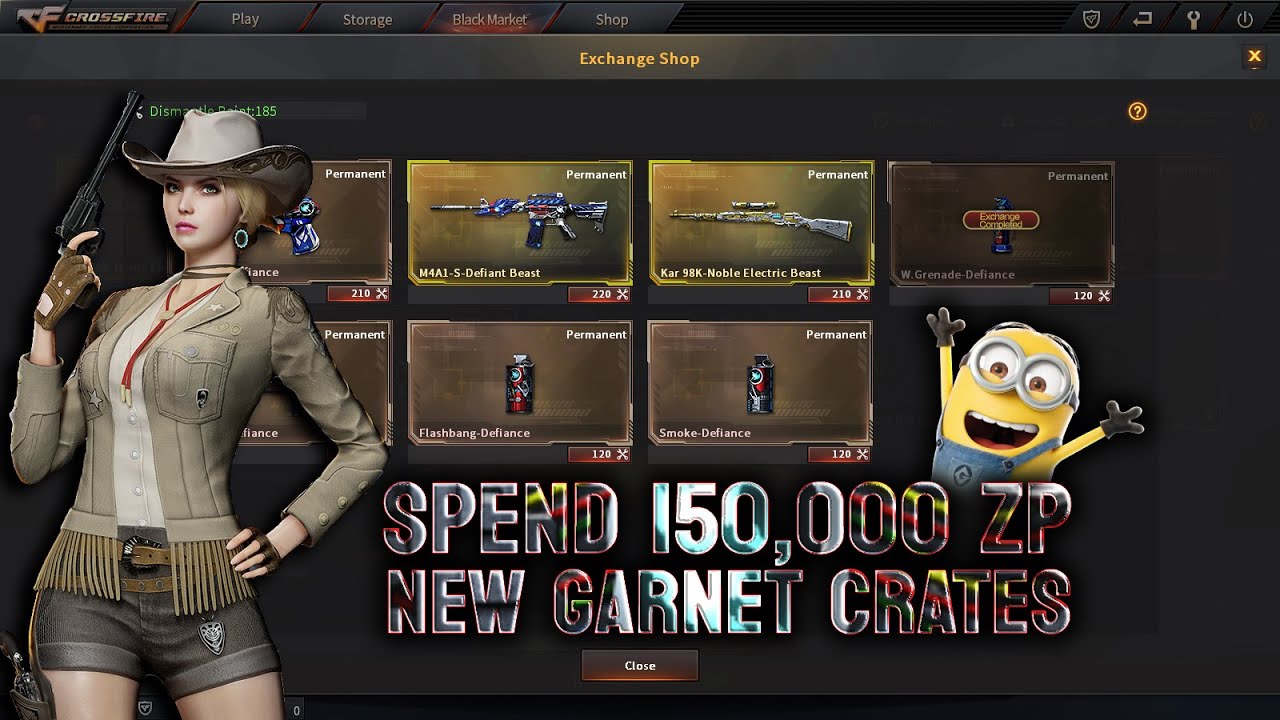 Crossfire West | Spend 150,000ZP ON *NEW* Garnet Crates #1440 - YouTube