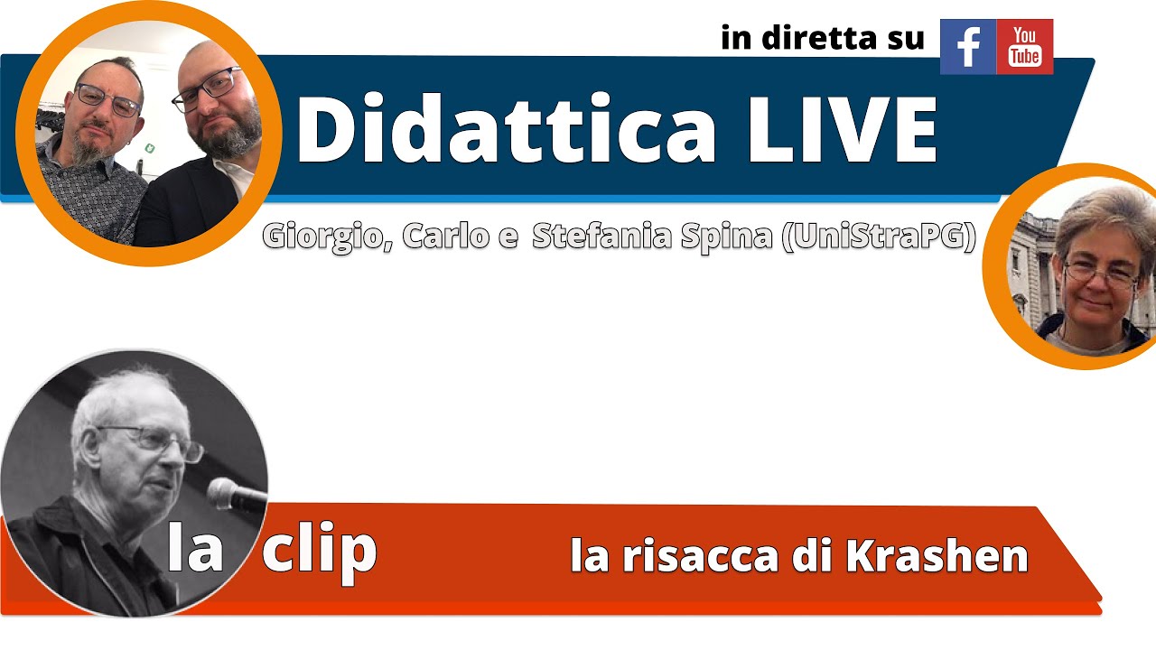 DL la clip | Stephen Krashen e la risacca grammaticale - YouTube