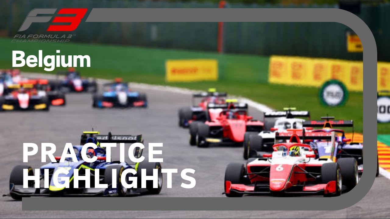 F3 Practice Highlights | 2024 Belgium Grand Prix - YouTube