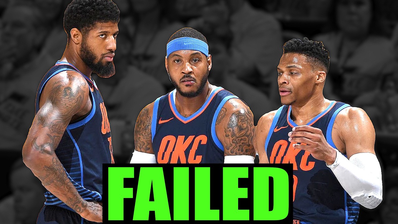 The TRAGIC DOWNFALL Of The Thunder "BIG 3"... - YouTube