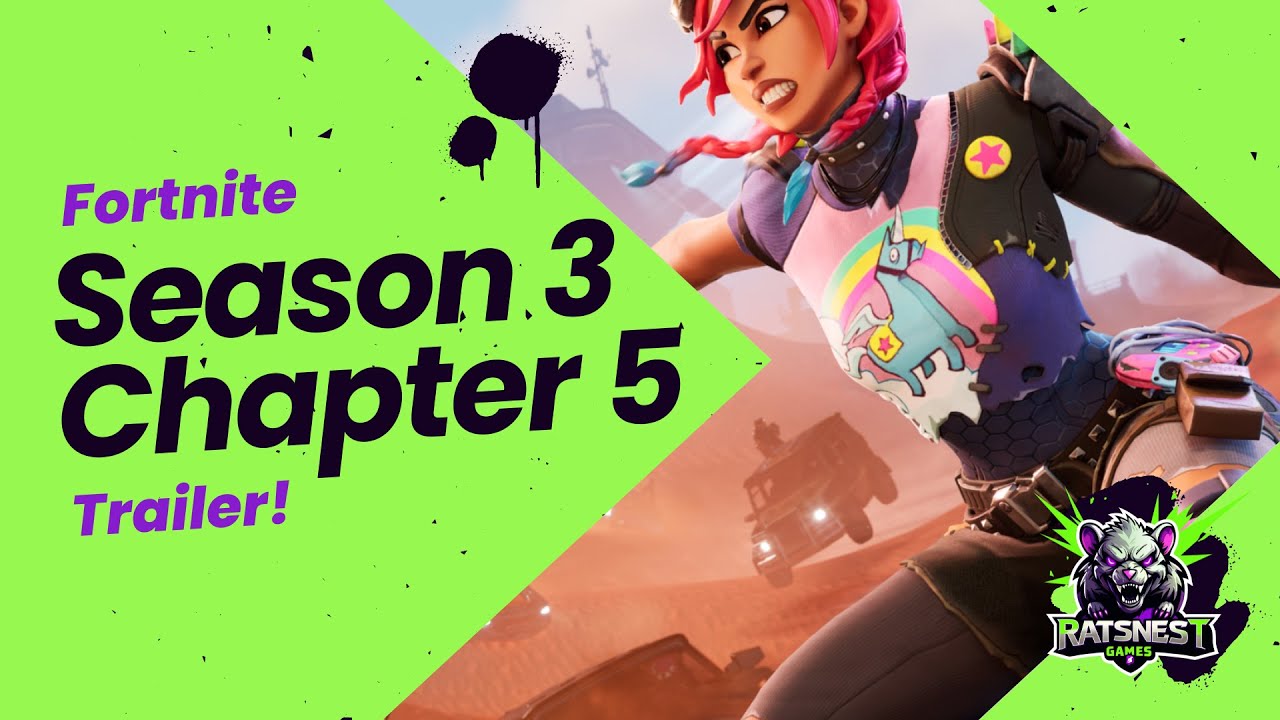 GET WRECKED - Fortnite Season 3 Chapter 5 Trailer - YouTube