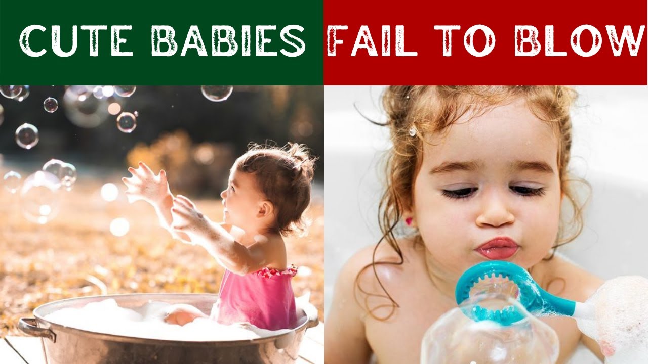 Funniest Little Kids and Babies Blowing Bubbles Video Fun Compilation ...